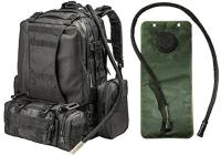 China 2.5L Tactical Hydration Backpack Hydration Water Bladder With 3 Molle Bags for sale