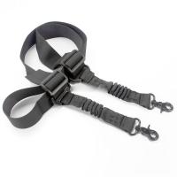 China Heavy Duty Nylon Tactical Gun Sling Gun Shoulder Strap with Steel Clip for sale