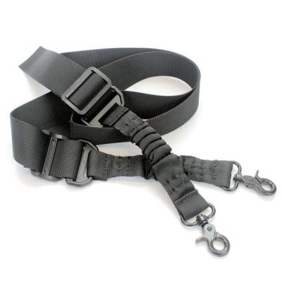 China Heavy Duty Nylon Tactical Gun Sling Gun Shoulder Strap with Steel Clip for sale