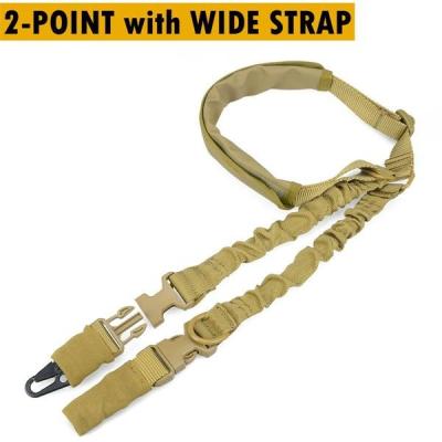 China Adjustable Tactical Gun Sling Rope Wide Shoulder Strap Cover for sale