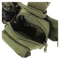 China Flashlight Molle Magazine Pouches / Triple Magazine Pouch Leg Rig for sale