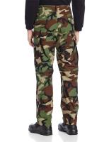 China Military Style Mens Camo Pants Cotton With Adjustable Waist Tabs for sale
