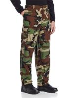 China Military Style Mens Camo Pants Cotton With Adjustable Waist Tabs for sale