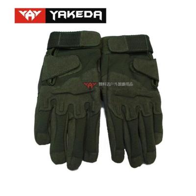 China Durable Tactical Protective Gear Black Tactical Shooting Gloves for sale