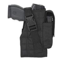 China Pistol Left Handed Drop Leg Holster Attached Magazine Pouch ODM Service for sale