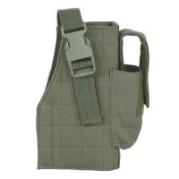 China Pistol Left Handed Drop Leg Holster Attached Magazine Pouch ODM Service for sale