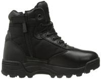 China Black Military Tactical Boots Classic 6 Inch Side - Zip Comfortable for sale