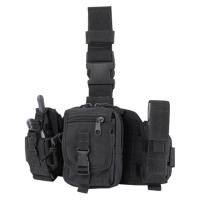 China Flashlight Molle Magazine Pouches / Triple Magazine Pouch Leg Rig for sale