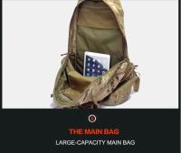 China Thunder Tactical Pack Military Tactical Shoulders Backpack Mountaineering Bags for sale