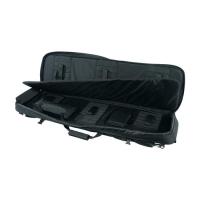 China Detachable Carrying Strap Double Rifle Case , 35 L Volume Gun Carrying Bag for sale