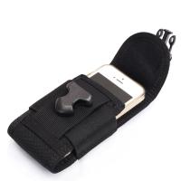 China Customized Hiking Tactical Waist Bag , 1000D Nylon Cell Phone Pack 5.5