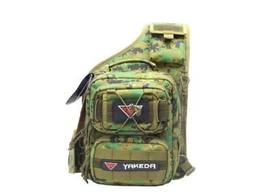 China Camping Water Resistant Tactical Day Pack Trekking Woodland Tactical Gear for Men with Patch for sale