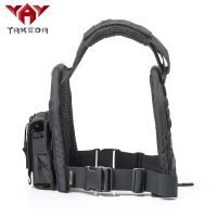 China Black 1000D nylon Adjustable Tactical Gear Vest For Combat Training for sale