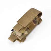 China 1000D Nylon Army Camo Tactical Molle Holster Cartridge Clip Bullet Tool Knife Belt Pouch Sheath for sale