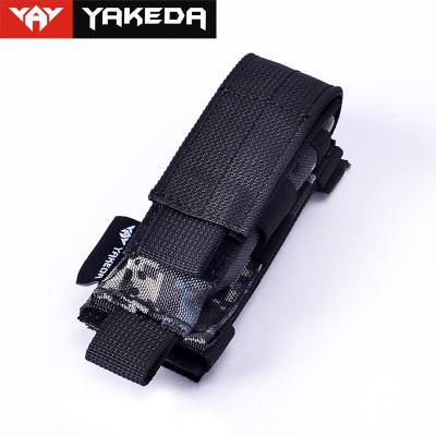 China 1000D Nylon Army Camo Tactical Molle Holster Cartridge Clip Bullet Tool Knife Belt Pouch Sheath for sale
