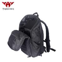 China Black Casual Military Fabric Tactical Day Pack / 25L Folding Travel Daypack for sale
