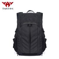 China Black Casual Military Fabric Tactical Day Pack / 25L Folding Travel Daypack for sale