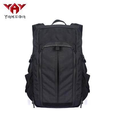 China Black Casual Military Fabric Tactical Day Pack / 25L Folding Travel Daypack for sale