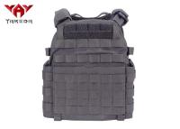 China Adjustable Tactical Gear Vest , 1000D Nylon Military Combat Training Police Bulletproof Vest for sale