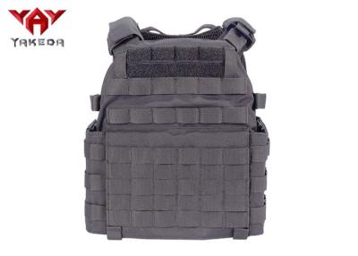China Adjustable Tactical Gear Vest , 1000D Nylon Military Combat Training Police Bulletproof Vest for sale