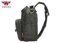 China Rainproof Laser Cut Outside Hiking Tactical Sling Bag PP Webbing Size 24*17*27.5CM for sale