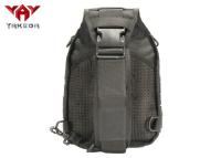 China Rainproof Laser Cut Outside Hiking Tactical Sling Bag PP Webbing Size 24*17*27.5CM for sale