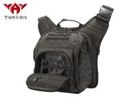 China Multifunctional Waterproof Chest Messenger Bag / Cycling Tactical Shoulder Bag for sale