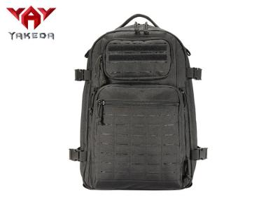 China Black Outdoor Adventure Backpack For Leisure Climbing / Hydration Camping for sale