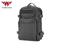 China Black Outdoor Adventure Backpack For Leisure Climbing / Hydration Camping for sale