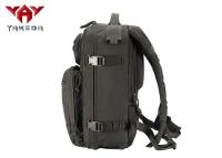 China Black Outdoor Adventure Backpack For Leisure Climbing / Hydration Camping for sale