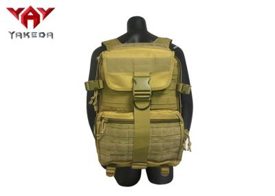China PVC Military Grade Laptop Tactical Day Pack / Molle Trekking Backpack for sale