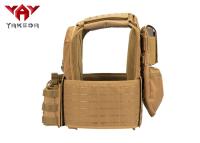China Laser Cutting Army Military Tactical Vest , Swat Combat Training Ballistic Bullet Proof Vest for sale