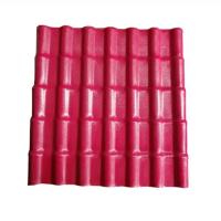 China Household Industrial Plastic ASA Spanish Corrugated Insulation Roofing Panels Sheets Fire Protection B1 1050mm for Needs for sale