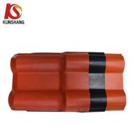 China Package Size 35.00cm * 30.00cm * 15.00cm Synthetic Resin Spanish ASA PVC Roof Tile 2.0mm 2.2mm 2.3mm 2.5mm 3.0mm Thickness for sale