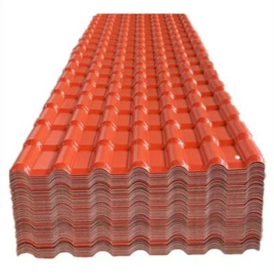 China Water Fire Resistance ASA Surface UPVC Spanish Synthetic Resin Roofing Sheet with Customizable Fire and Water Resistance for sale