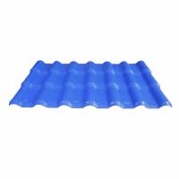 China Waterproof Teja UPVC Espanola Plastic Roofing Sheet Spanish ASA PVC Roof Tile Loading Quantity 4500-6000sqm Per Container for sale