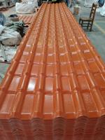 China 1050mm Width Plastic Synthetic Resin Tile Spanish ASA PVC Roofing Tile featuring Fire Protection B1 for Durable Roofing for sale