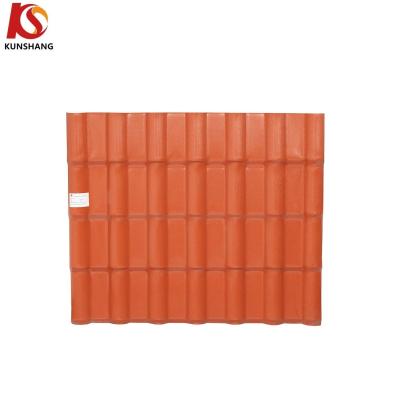 China Loading Quantity 4500-6000sqm Per Container Synthetic Resin Roof Tile for Weather Resistant Plastic PVC/UPVC Roof Sheet for sale