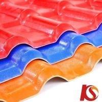 China Customized Length S Tiles High Strength Plastic Synthetic Resin Roof Tile Shingle Colonial Spanish ASA PVC Roofing Sheet for sale