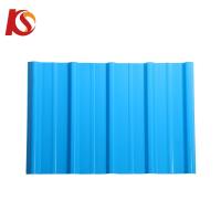 China OEM Supported Traditional Industrial Design Plain ASA Coated UPVC Roof Tiles for Traditional for sale