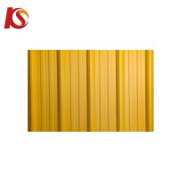 China 1360mm Width Plain Roof Tiles UPVC Corrugated Roofing Sheet Lamina De PVC Classical Style for sale