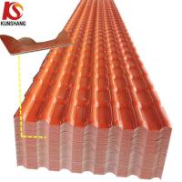 China 35.00cm * 30.00cm * 15.00cm Package Size Synthetic Resin Anti-Impact Roofing ASA Spanish Sheet Tiles for Fire Protection B1 for sale