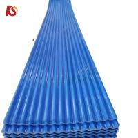 China 1070mmx5900mm Customized PVC Tejas Plastic Roof Tile 1130mm Corrugated Wave UPVC Roofing Sheet with Easy Installation for sale