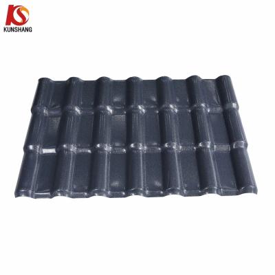 China PVC Teja Espanola Plastic Corrugated ASA PVC Synthetic Resin Roof Tiles/Sheet for Residential 2.000kg Package Gross Weight for sale