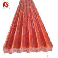 China Anti-UV ASA Spanish Sheet Tile for Apartment 3.8-5.7kg/M2 Weight per Square Meter for sale