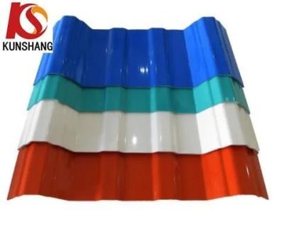 China Customized Easy to Install Colorful Plastic Roof Sheet Lamina Techo PVC UPVC Roofing Sheet for Your Customized Design for sale