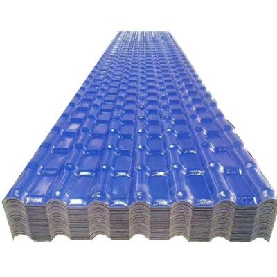 China 10 Years Color Lasting ASA Spanish Exterior Wall Tile Lamina De PVC Teja Roofing Sheet Package Size 35.00cm * 30.00cm * 15.00cm for sale