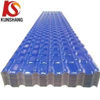 China Fire Protection Customized 4 Layers Spanish ASA PVC Upgrade Synthetic Resin Roof Tile with and B1 Certification for sale