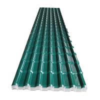 China Custom Length ASA PVC Spanish Style Roof Tiles 4 Layers Color Lasting 10 Years Length Customized for sale