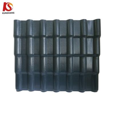 China Coastal Style Trapezoidal ASA Spanish Roof Sheet Durable and Stylish Roof Tiles in Package Size 35.00cm * 30.00cm * 15.00cm for sale